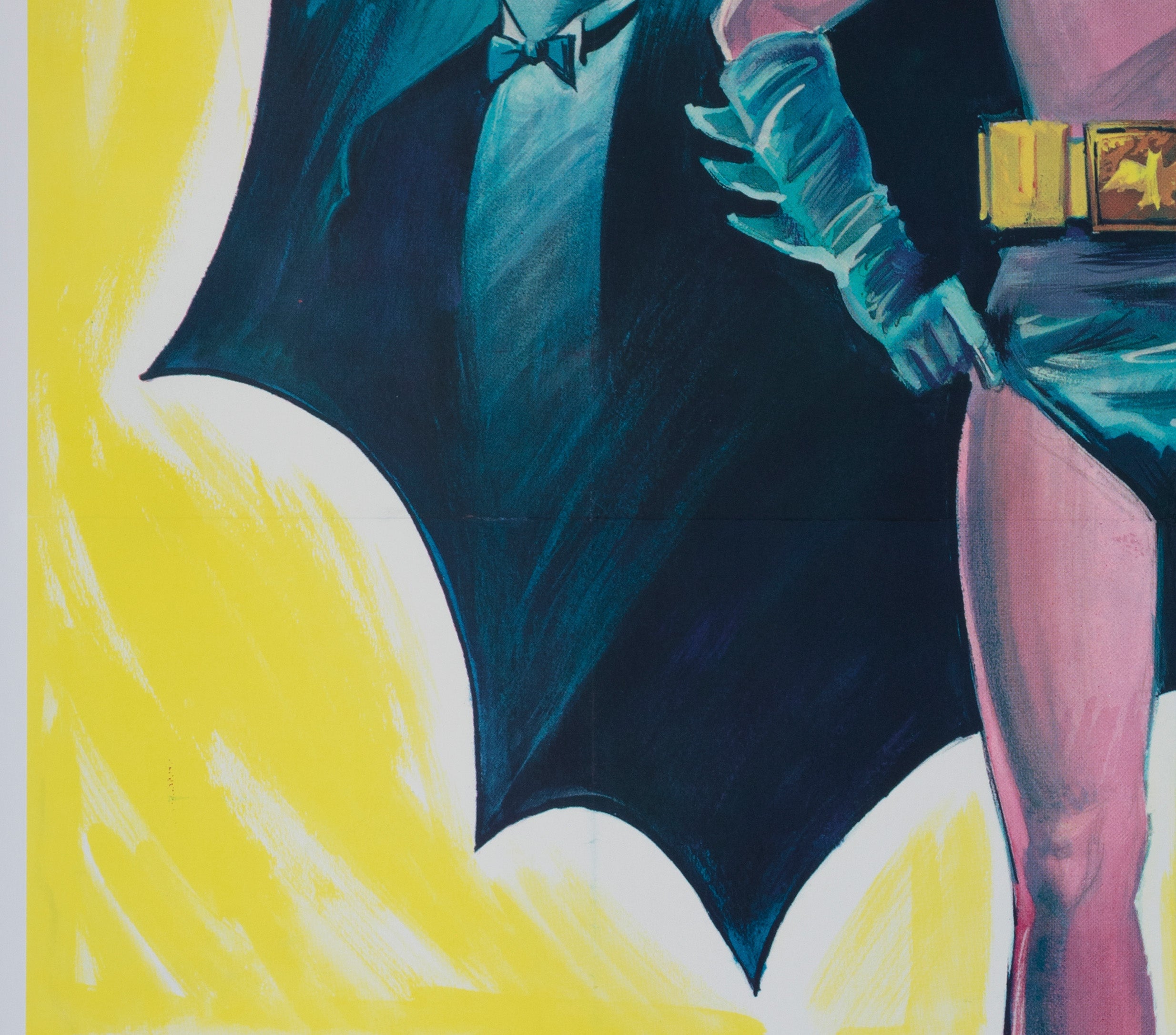 Batman 1966 French Grande Film Poster Boris Grinsson - Orson & Welles