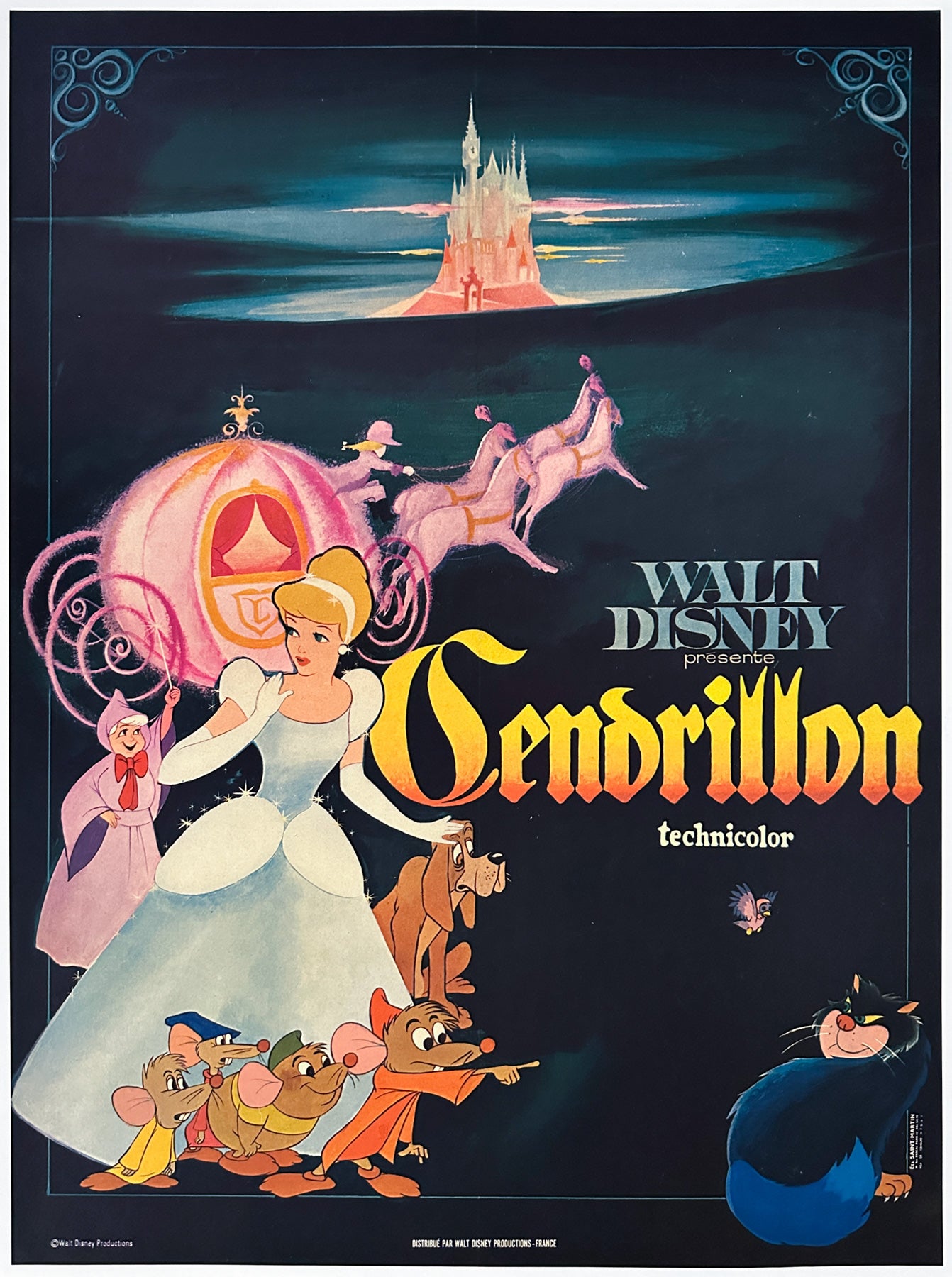 Cinderella Movie Poster 1950