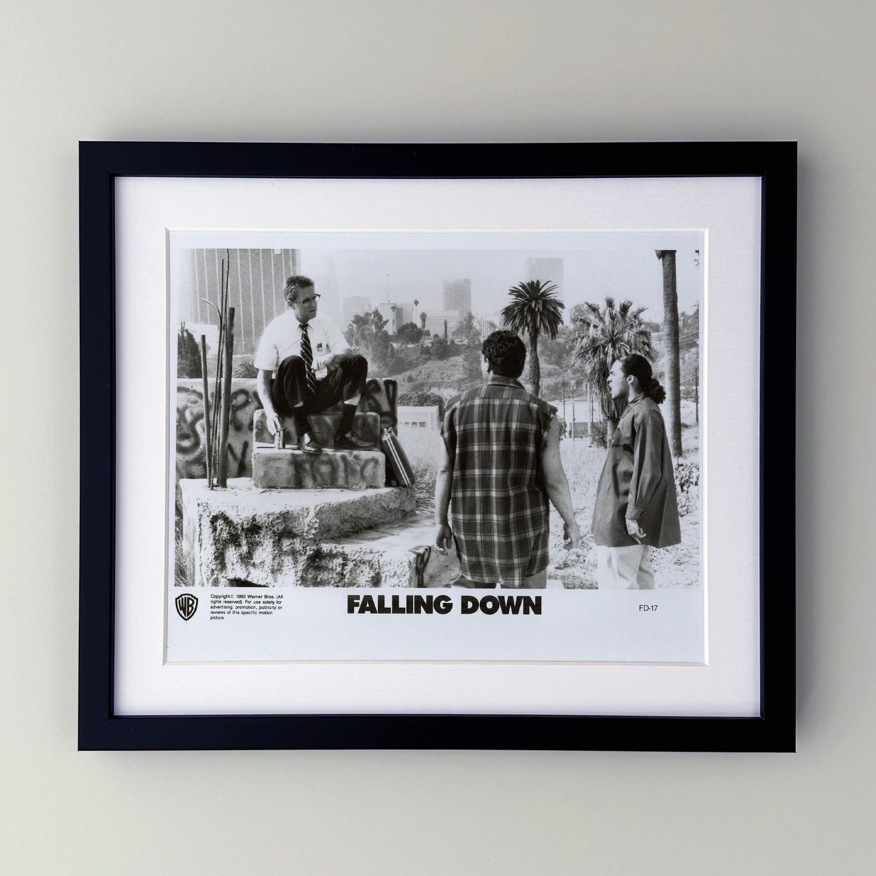 Falling Down 1993 Film Movie Press Publicity Still Framed - Orson & Welles