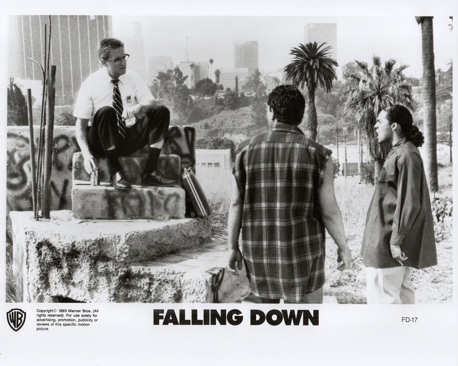 Falling Down 1993 Film Movie Press Publicity Still Framed - Orson & Welles