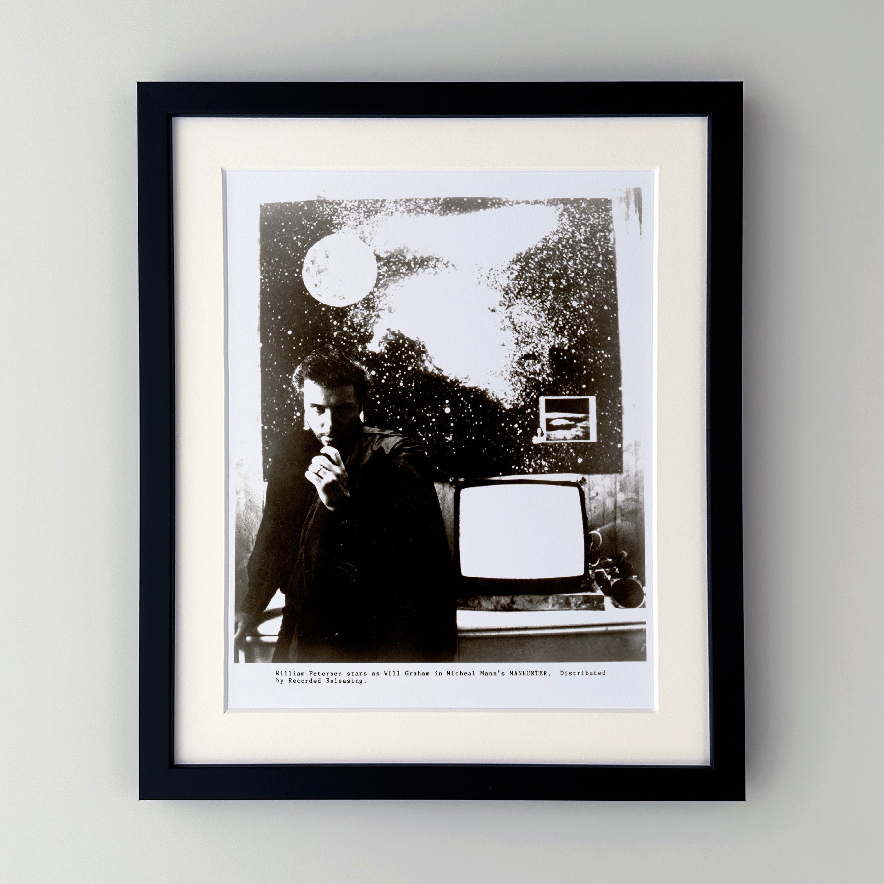 Manhunter 1986 Film Movie Press Publicity Still Framed - Orson & Welles