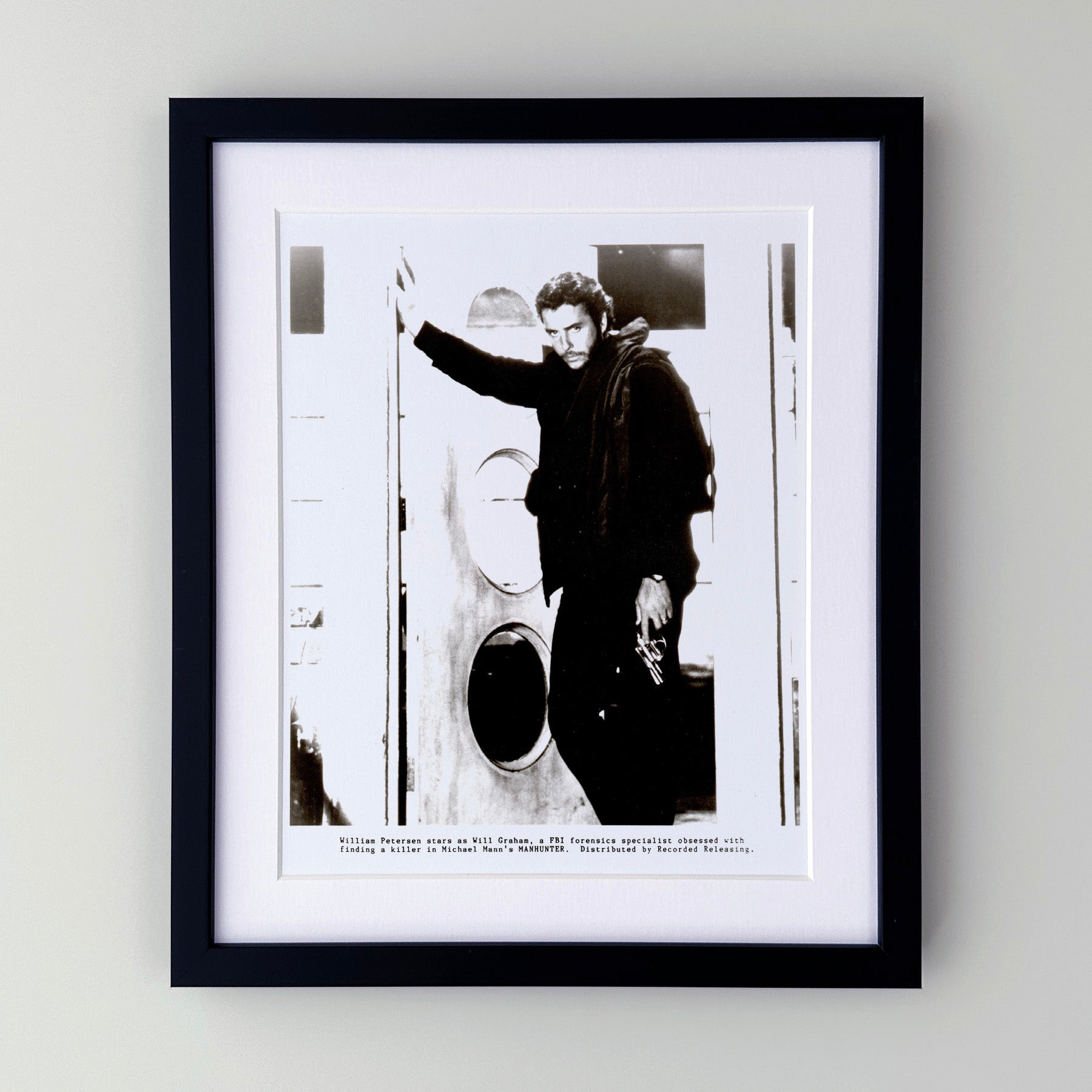 Manhunter 1986 Film Movie Press Publicity Still Framed - Orson & Welles