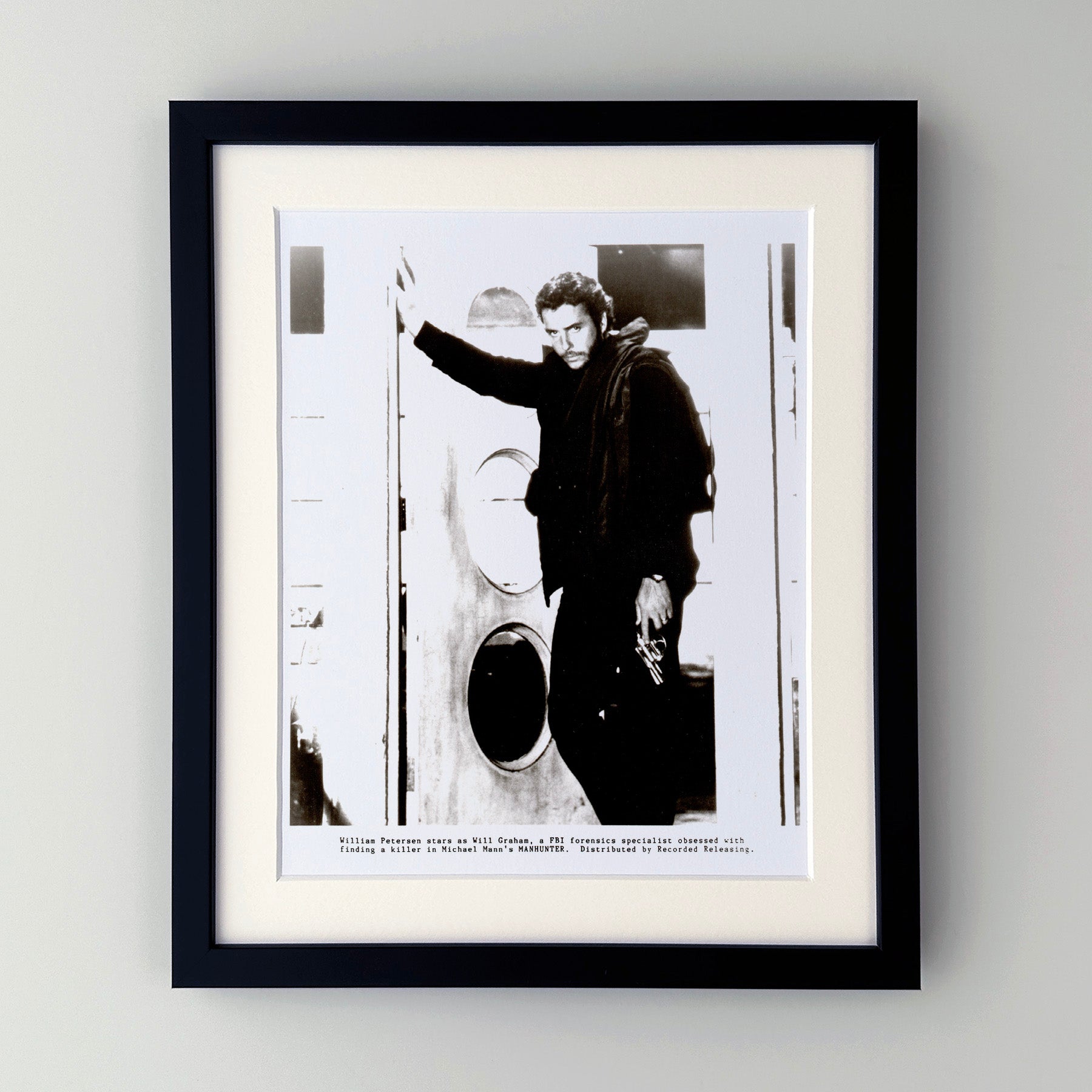 Manhunter 1986 Film Movie Press Publicity Still Framed - Orson & Welles