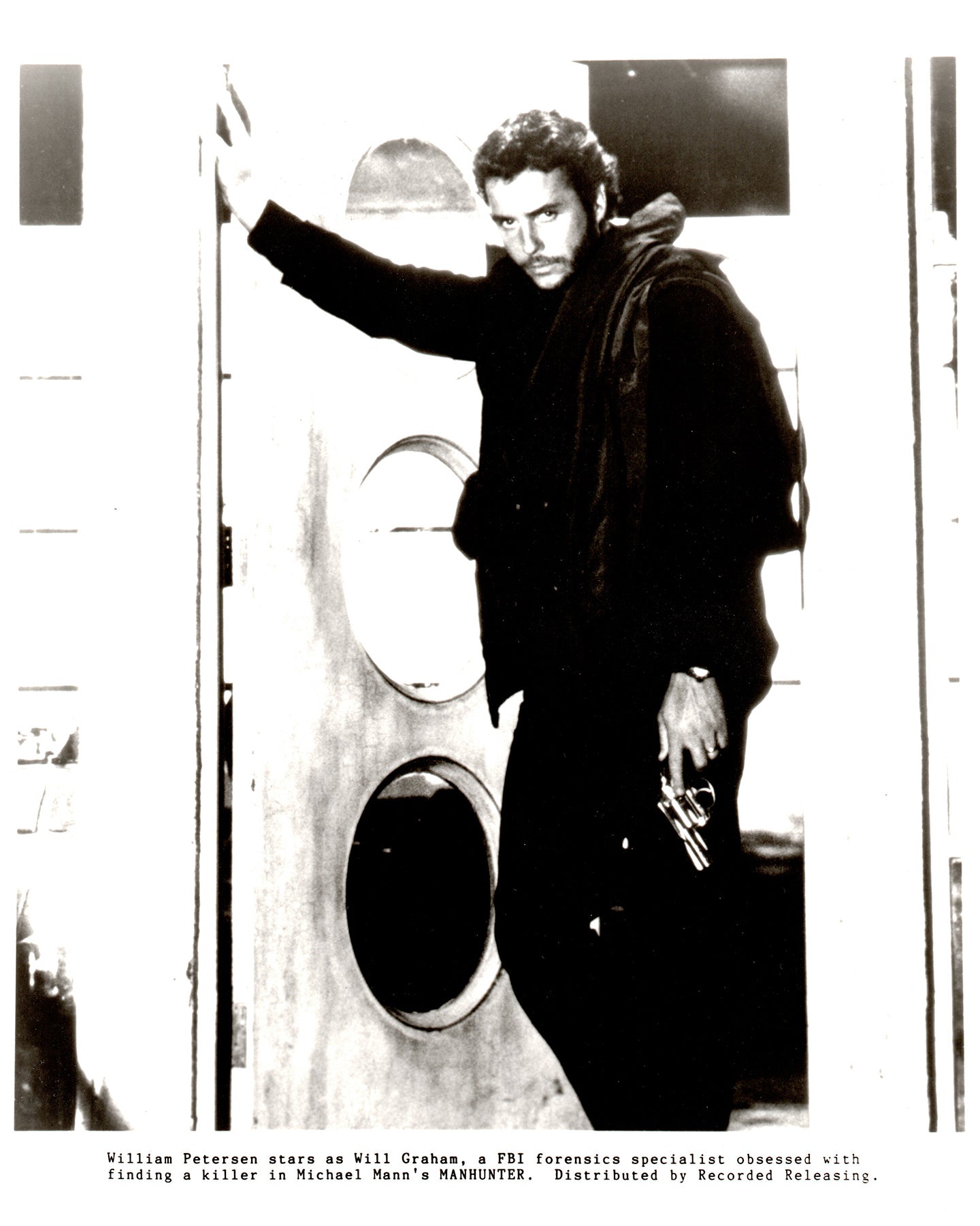 Manhunter 1986 Film Movie Press Publicity Still Framed - Orson & Welles