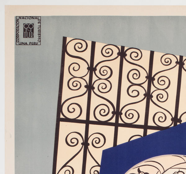 Peru c1950s Travel Advertising Poster, Sabino Springett - Orson & Welles