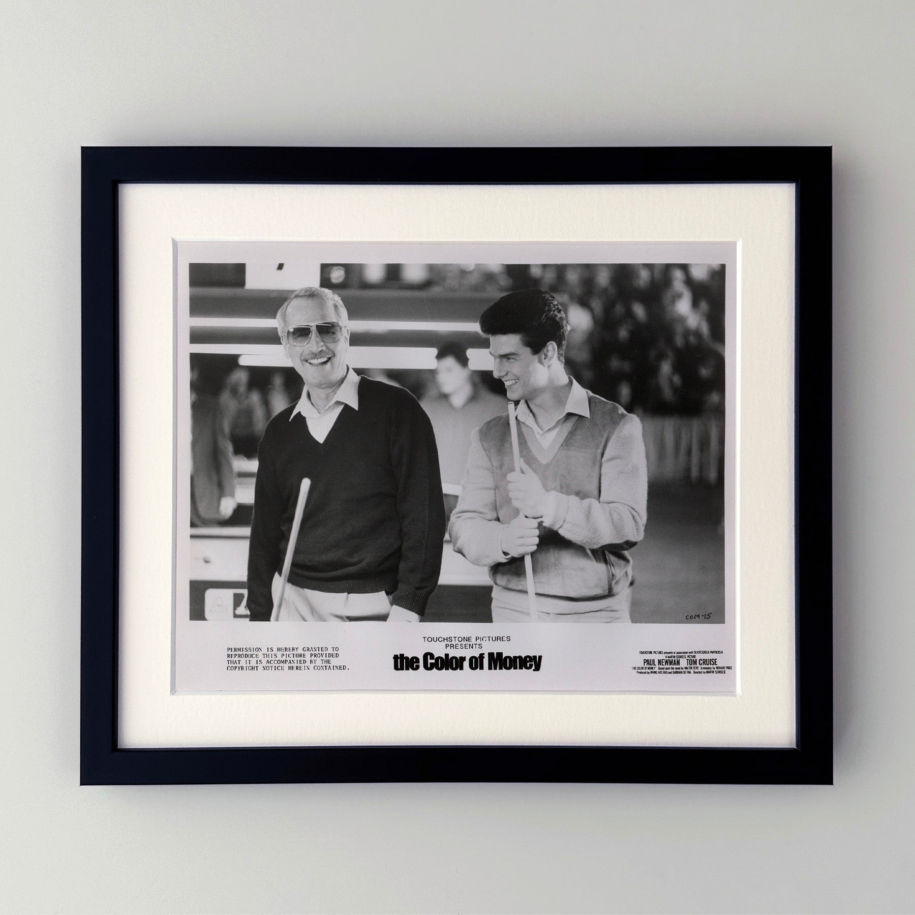 The Color of Money 1986 Film Movie Press Publicity Still Framed - Orson ...