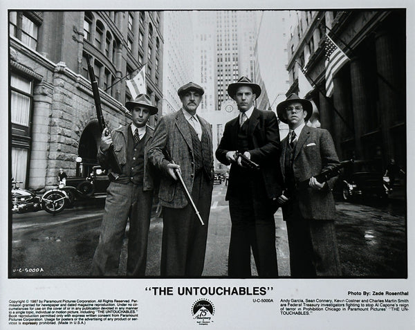 The Untouchables (1987) Kevin Costner Sean Connery Publicity Film Stil ...