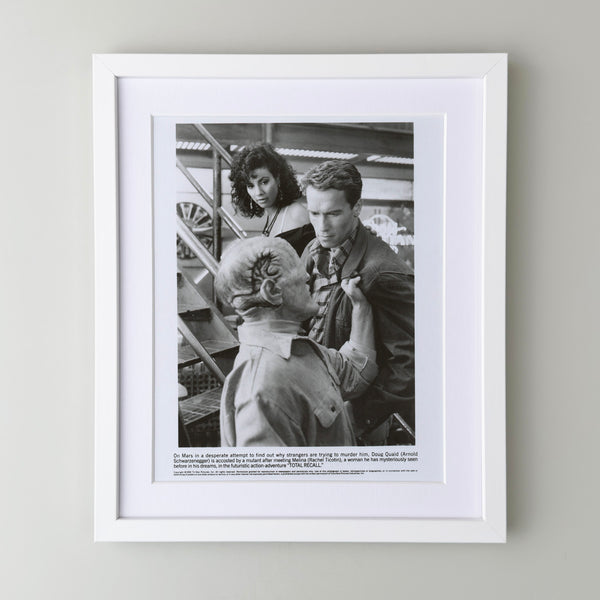 Total Recall 1990 Film Movie Press Publicity Still Framed - Orson & Welles