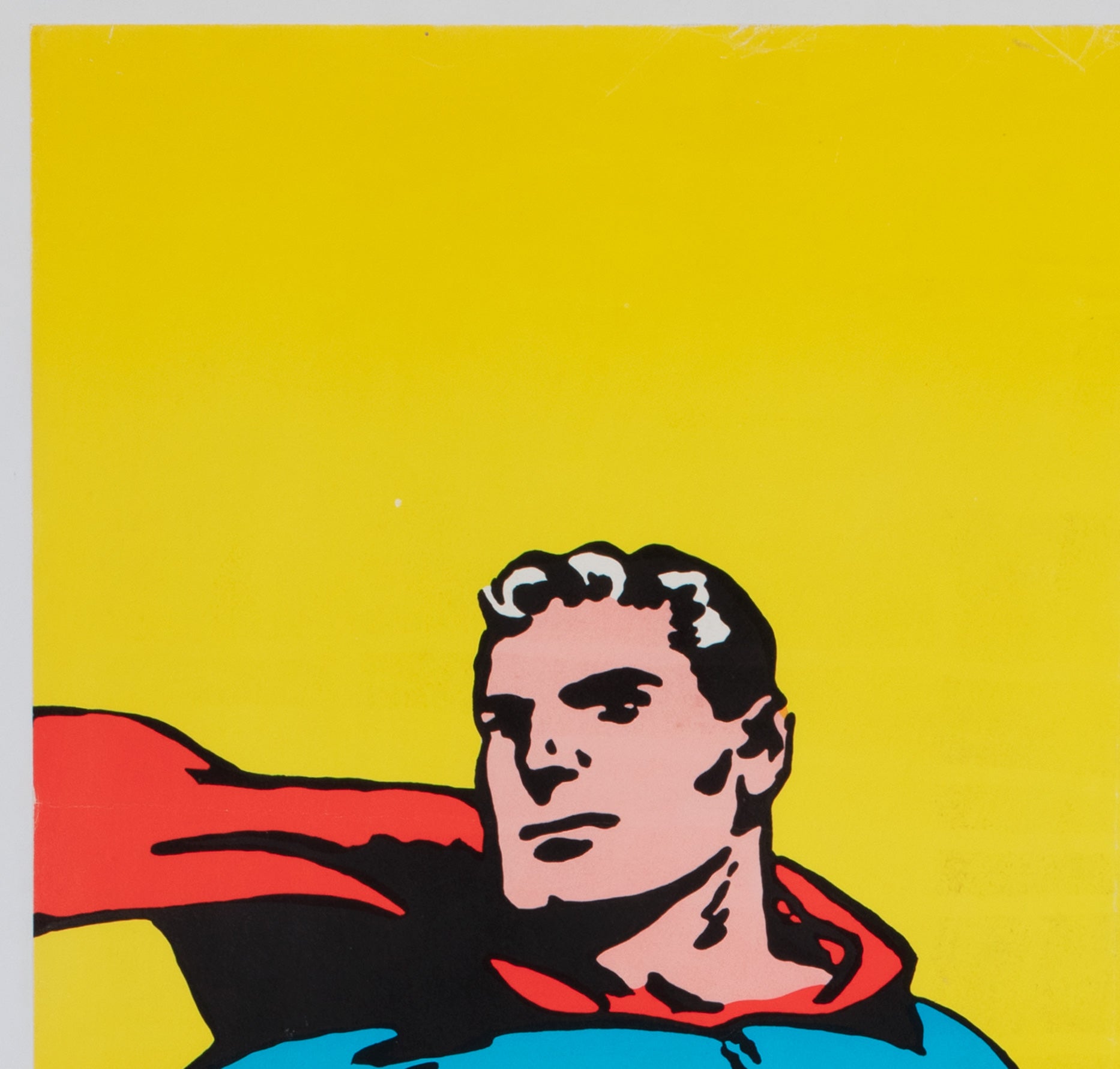 USSR CCCP USA Superman 1968 Poster for Opus International, Roman Ciesl ...