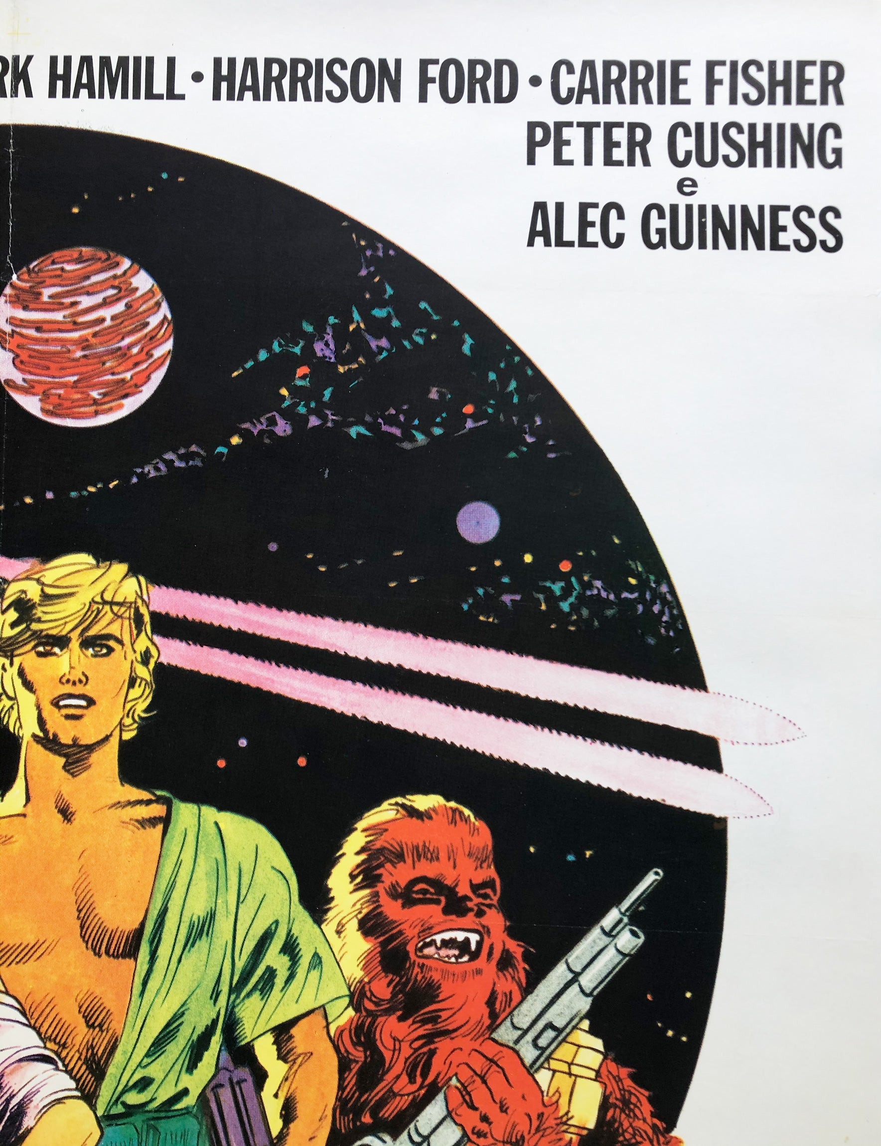 Star Wars 1977 Italian 2 Foglio Film Poster, Papuzza - Orson & Welles