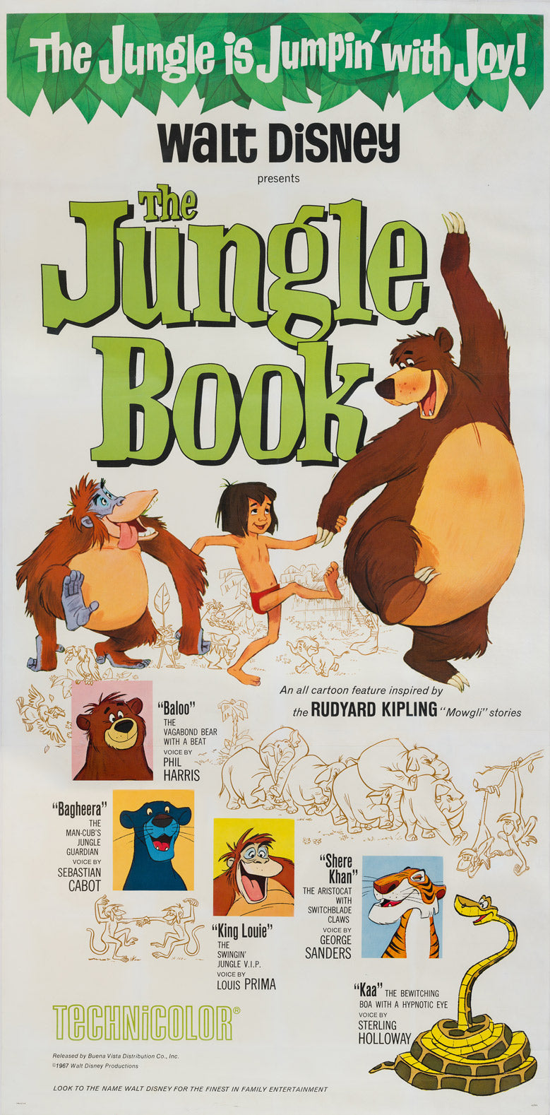 The Jungle Book 1967 Poster