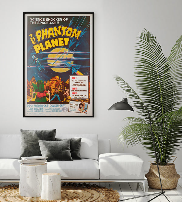 The Phantom Planet Original 1962 US 1 Sheet Film Movie Poster - Orson ...