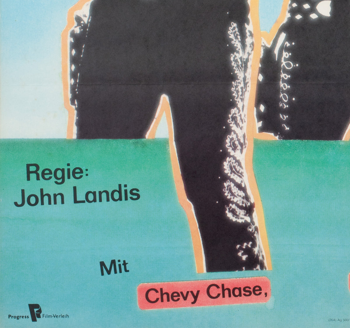Three Amigos 1990 East German Film Poster, Finger - Orson & Welles