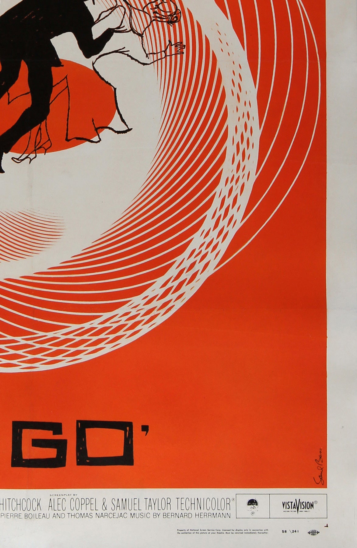 Vertigo 1958 Poster